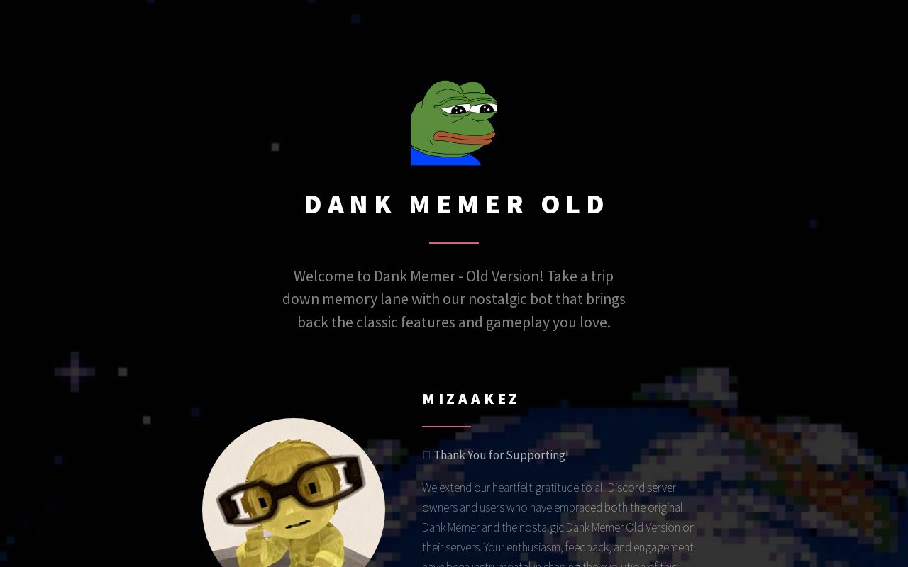 Dank Memer Old Version